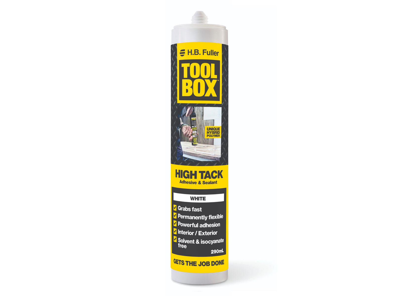 Toolbox High Tack White 290ml | Ablefix