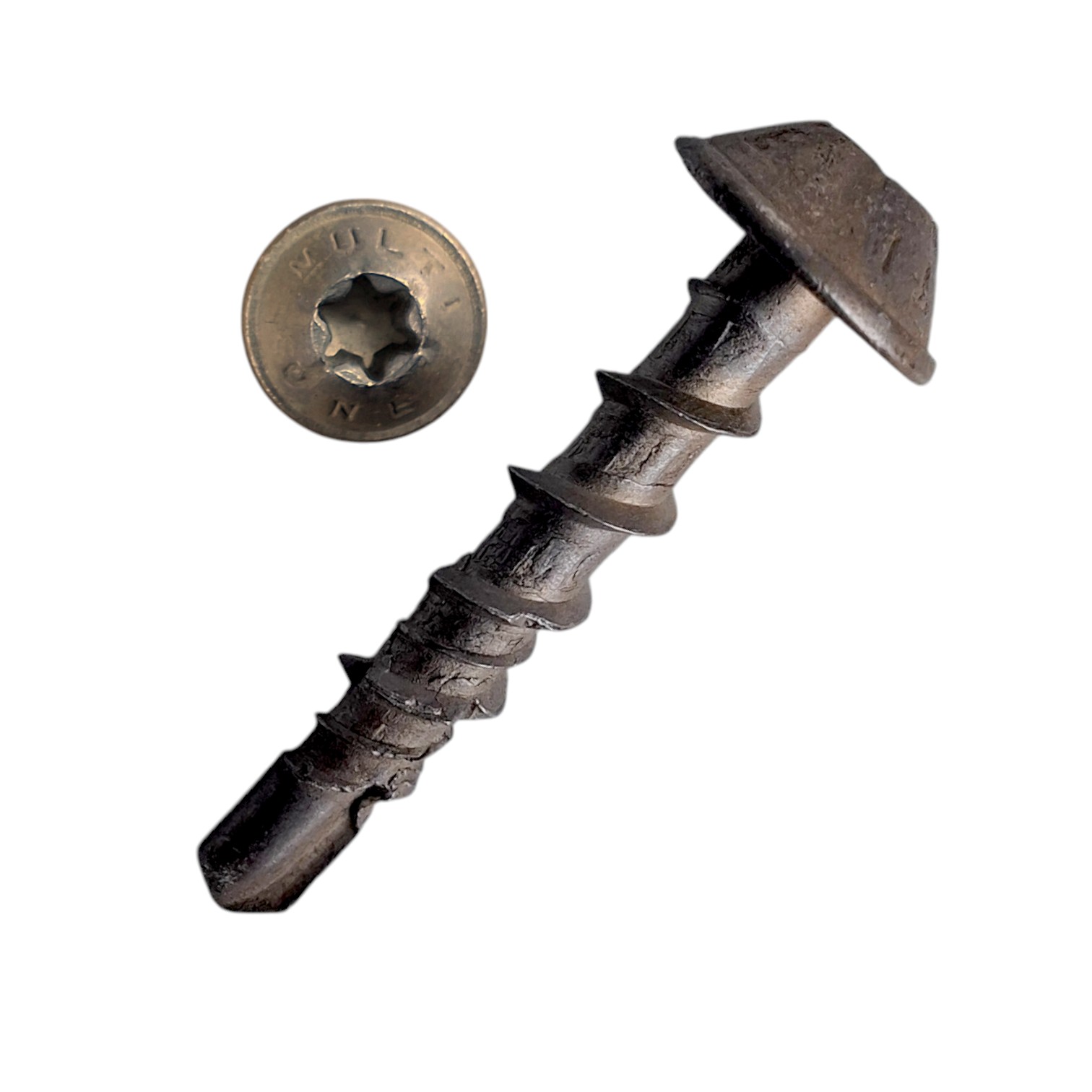 MultiOne Screws Contour Head (Dome) T20 B8 8g 25mm Box 250 | Ablefix